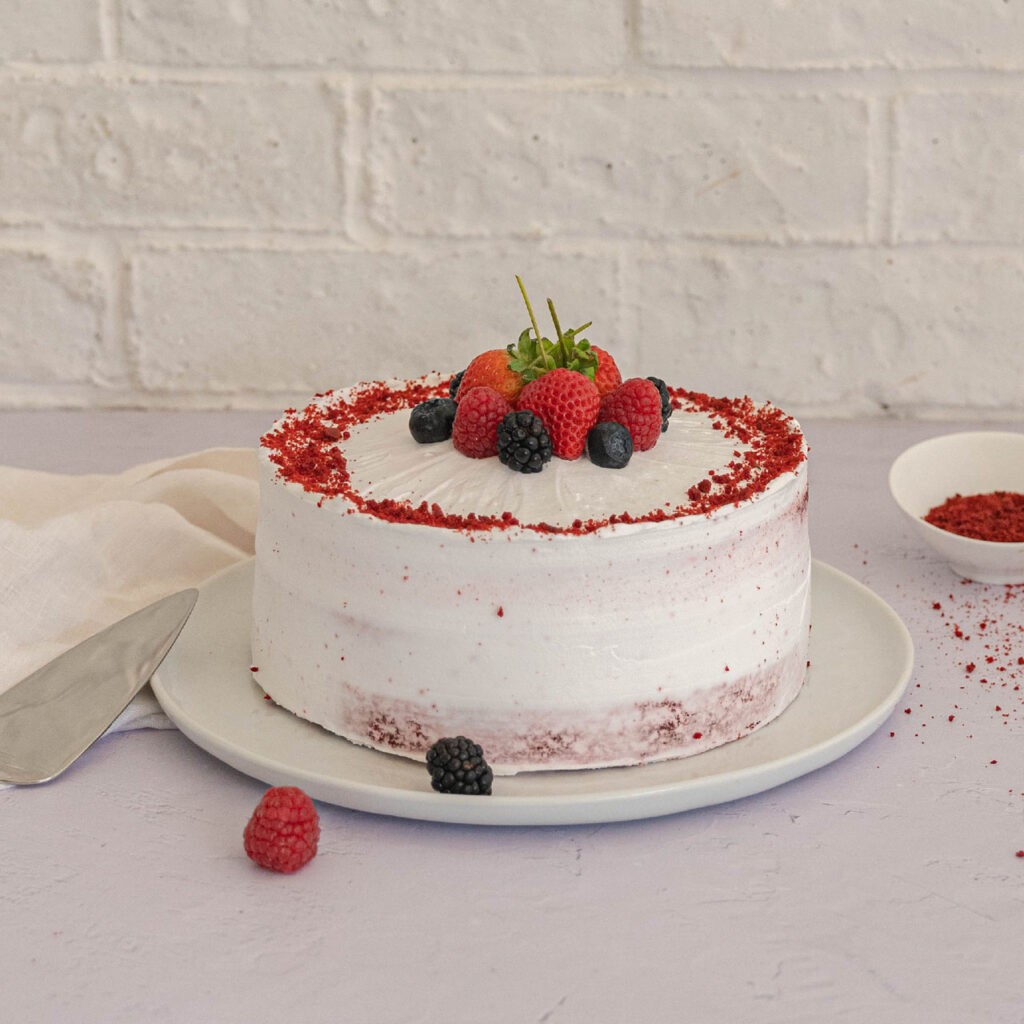 Queque de Red Velvet - Casa Vieja