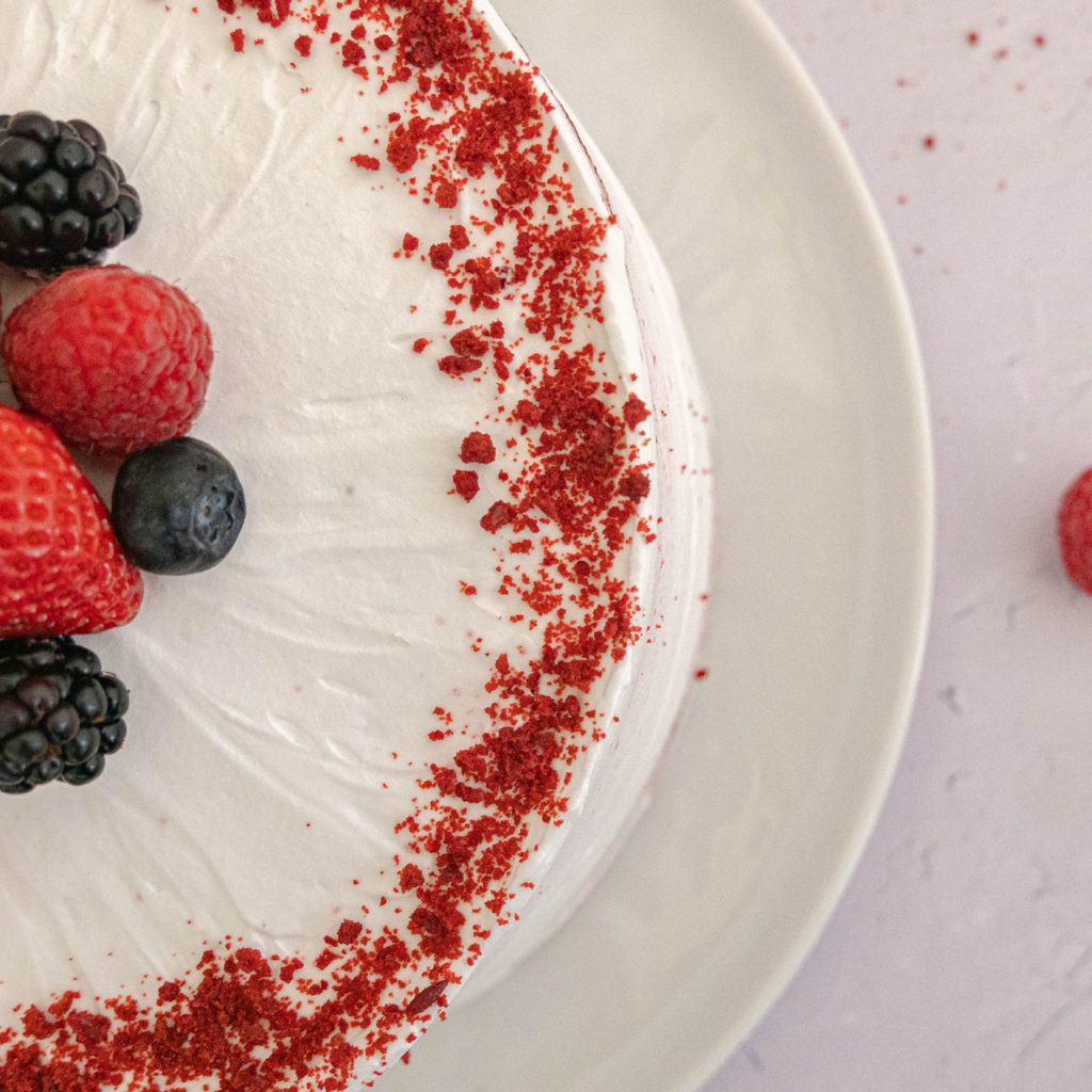 Queque de Red Velvet - Casa Vieja